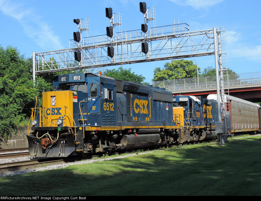 CSX 6512 and 2551 (2)